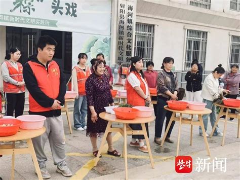 我们的节日·端午 盛夏“粽”头戏——射阳海河人拼手速的时候到了！比赛实践群众
