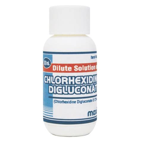Chlorhexidine Gluconate Solution 20 W V Maxill