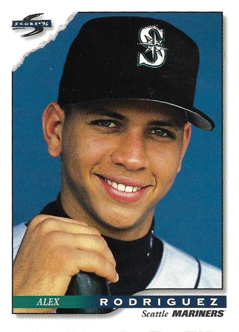 Alex Rodriguez Mariners Baseball Card