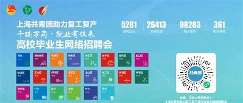 千校万岗 上海共青团助力复工复产高校毕业生网络招聘会（上海工程技术大学站）来了！就业求职企业