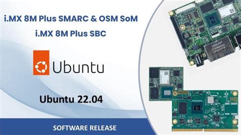 Ubuntu 2204 Release For Iwave Systems Imx 8m Plus Smarc And Osm