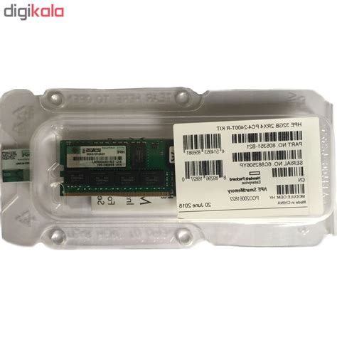 قیمت و خرید رم سرور Ddr4 دوکاناله 2400 مگاهرتز Ecc اچ پی مدل Pc4 2400t ظرفیت 32 گیگابایت