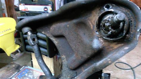 Removing Riveted Upper Ball Joints On 1955 Chevy YouTube