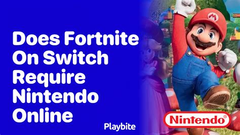 Does Fortnite On Switch Require Nintendo Online Playbite