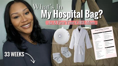 Packing For The Big Day First Time Mom Packs Hospital Bag For Labor