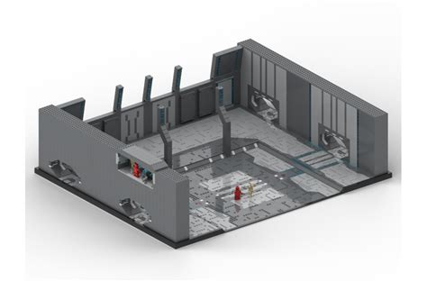 Lego Moc Ringo Vinda Hangar Battle By Thelegowolfpack Rebrickable