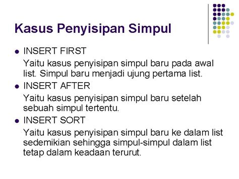 struktur data linked list pertemuan 7 linear list