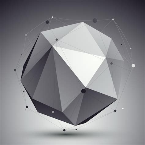 Premium Vector Spatial Vector Monochrome Digital Eps8 Backdrop Dimensional Orbital Element