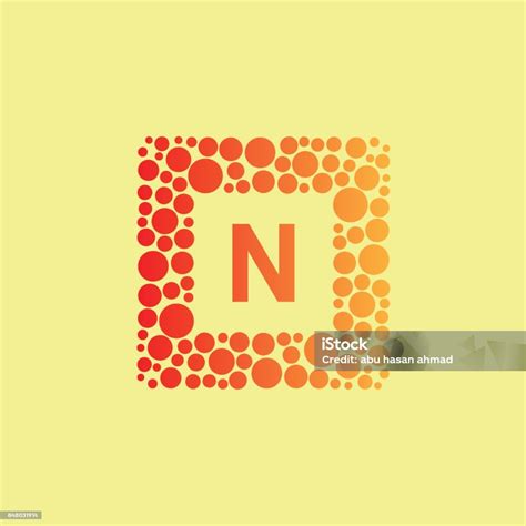 分子初始字母 N 圖示設計向量圖形及更多neuron Schema圖片 Neuron Schema 中子 人體基本組織 Istock
