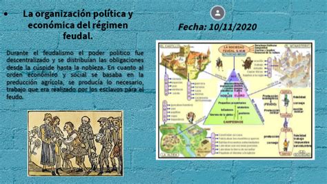 La organización política y económica del régimen feudal