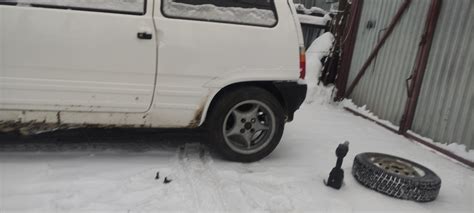 Прикинул колесо на оку — Lada Ока 11113, 0,8 л, 2003 года | стайлинг ...