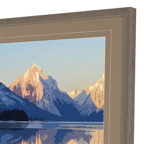 National Parks Iii 32h 2 Piece Giclee Framed Wall Art Set 017j3