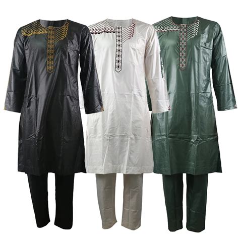 Kaftan Men Arabic Thobe Islamic Clothing Men Embroidery Jubba Thobe