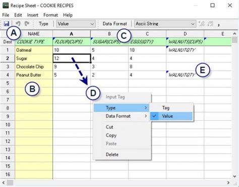 Understanding The Advanced Recipe Function Of The C More® Touch Panel