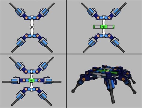 free 3d file at as quadruped or hexapod robot 🤖・3d print design to