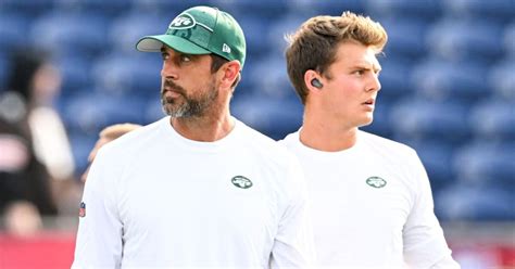 Zach Wilsons Relationship With Aaron Rodgers Reportedly Soured After