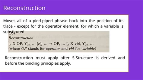 Chapter 17 Binding Theory Grammatical Theoriespptx Science