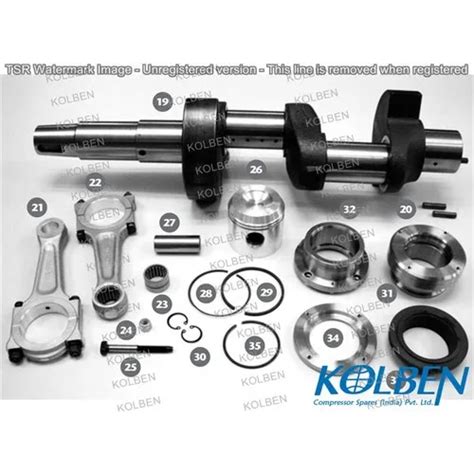Sabroe Cmo Compressor Spares Export Worthy Packaging Gray