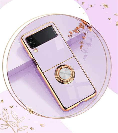 옵션가x 📀z플립5 Z플립4 Z플립3 골드 메탈 스마트 링 톡 그립 톡홀더 실리콘 젤리 케이스 갤럭시 플립3 플립4 Flip3 Flip4 에이블리