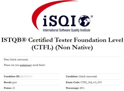 Istqb Certifiedtester Softwaretesting Testengineer Mahdi Amouzadi