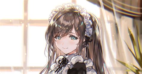 オリジナル 経験豊富で母性溢れるメイドさん 卵の黄身のイラスト Pixiv