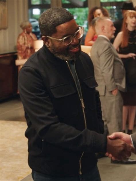 Vacation Friends Lil Rel Howery Black Jacket Just American Jackets