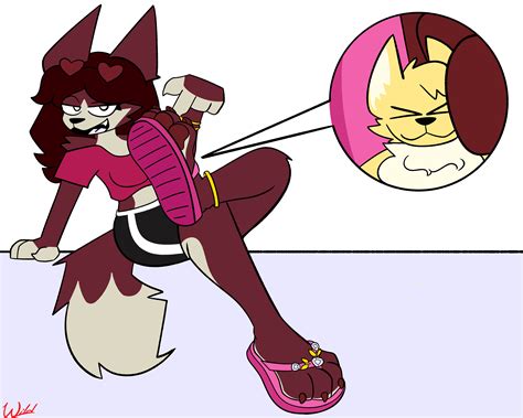 Rule 34 Absurd Res Anthro Barefoot Breasts Canid Canine Claws