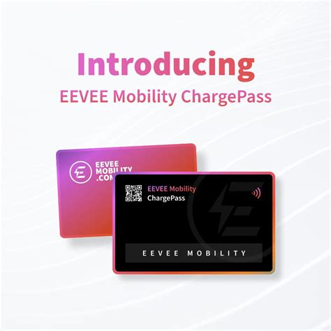 Eevee Mobility On Linkedin Eevee Eeveemobility Chargingpass