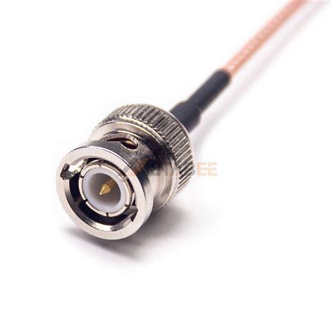 4 Hole Flange Panel Mount BNC Female To BNC Male Cable MetabeeAI