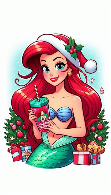 Pin By Coralie On Ariel Disney Christmas Christmas Diamonds Hand