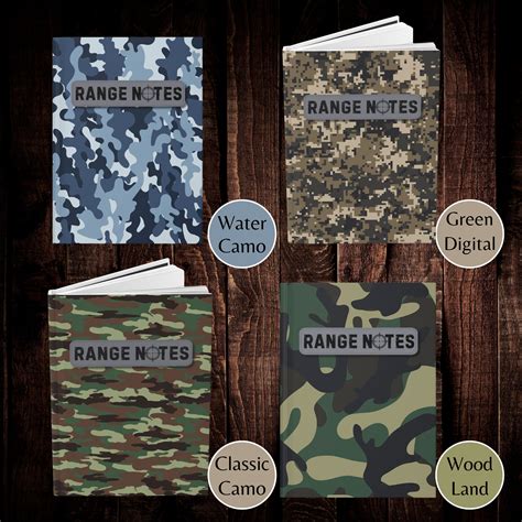 Shooting Range Log Book T Range Notes Notebook Gun Ts For Him
