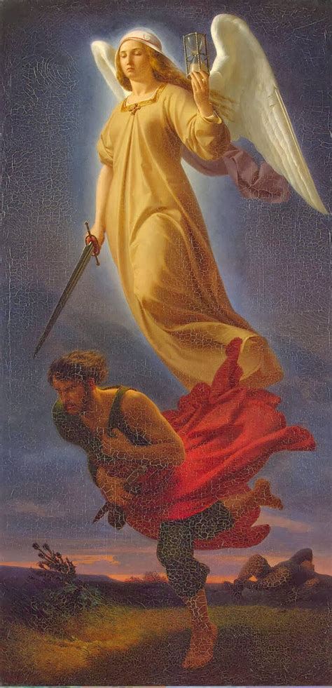 A Pagan Place Pagan Art Nemesis By Alfred Rethel