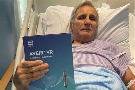Patient One Of First To Be Fitted With New Pacemaker The Size Of A Pen Lid