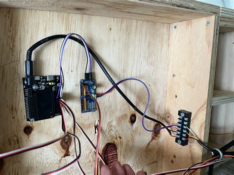 Esp32s For Block Detection And Point Control Using Esphome