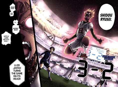 I Coloured The Shidou Spread From Chapter 131 Rbluelock