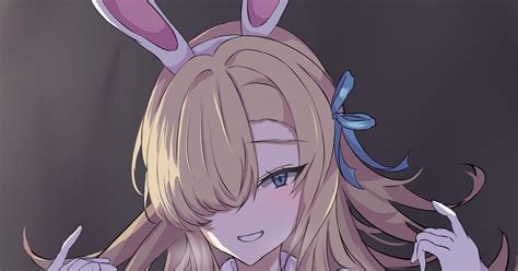 ブルアカ バニーアスナ Aouoのイラスト Pixiv