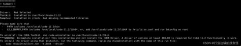 Ubuntu1804安装cuda Error Install Of Driver Component Failed的解决 Csdn博客