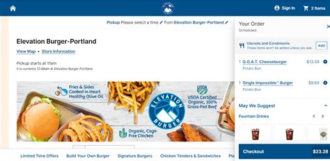 Elevation Burger Menu With Prices Updated 2025 Thefoodxp