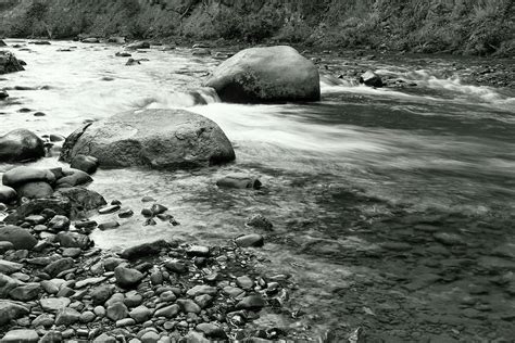 Water Sliding Between Two Large Boulders Photograph By Jeff Swan Fine