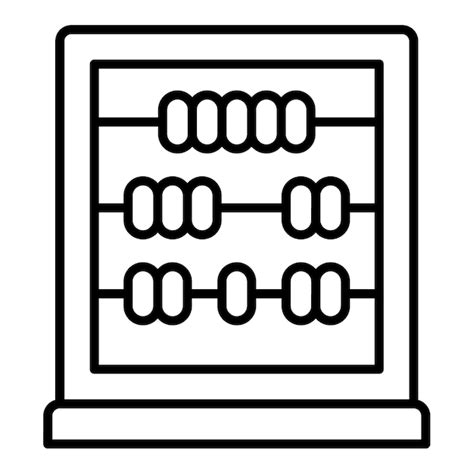 Premium Vector Abacus Icon