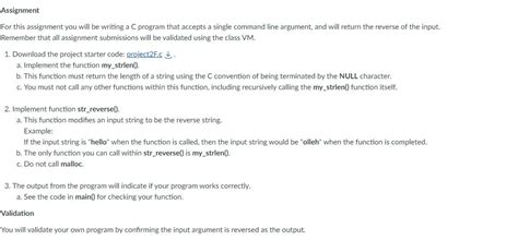 Solved For This Assignment You Will Be Writing A C Program