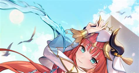 Genshin Impact Barefoot Nilou 妮露 Pixiv