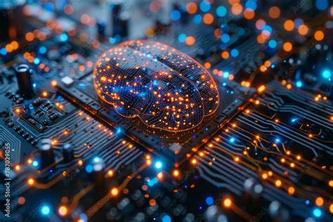 High Technology Cpu Brain Central Of Neural Networking Motherboard
