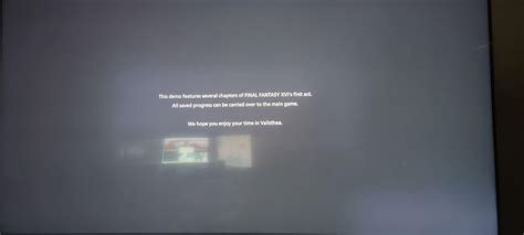 Ff16 Demo Not Loading Past This Screen R FFXVI