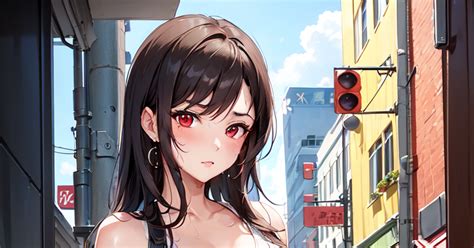 ティファ・ロックハート ラブリーのイラストを使ってお金を稼げる人を探していますの ラブリーパンチ（パロディ）のイラスト Pixiv