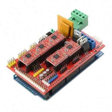 Shield Ramps Para Impresora Cnc O Reprap D Con Arduino Mega