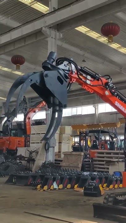 Shanding Mini Excavator Installation Accessory Clamp Youtube