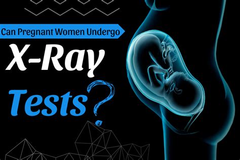 X Rays During Pregnancy Pregnant Woman Fetus X Ray Stock Image