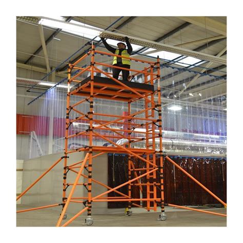 Heavy Duty Aluminum Scaffolding Sheeting Steel Ring Lock Scaffolding