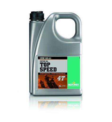 Alyva Motorex 10W40 TOP SPEED 4T JASO MA 2 4l